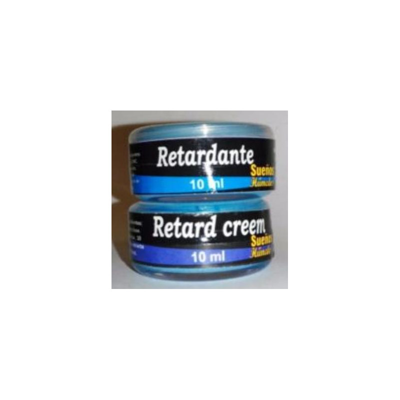 Retardador en gel o crema 10 ml y 20 ml