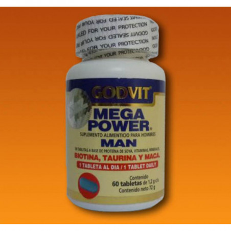 Mega power man 60 capsulas.